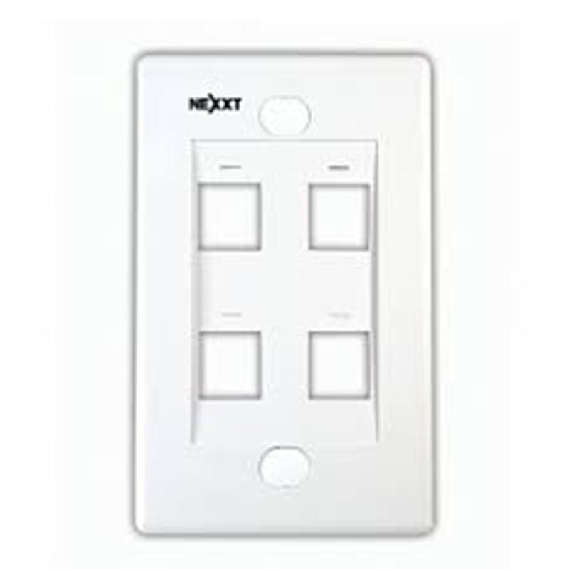 Nexxt 4-port Wall Plate – Xpert Business Systems Limited